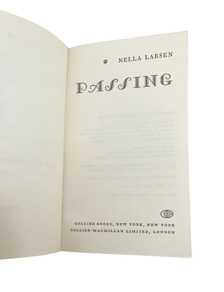 passing | nella larsen